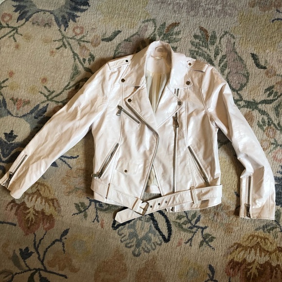 silence + noise | Jackets & Coats | Silence Noise Vegan Patent Leather ...